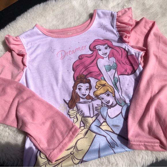 Disney | Pajamas | Disney Princess 2 Piece Pajama Set | Poshmark